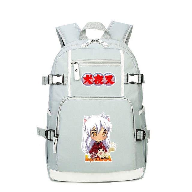 Inuyasha Characters Printed Backpack
