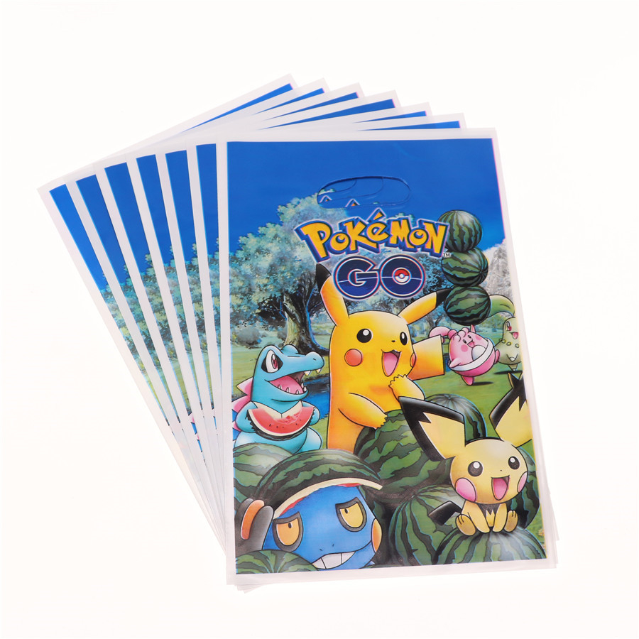 Pokemon Go Pikachu Gift Bags 10 Pcs/Set