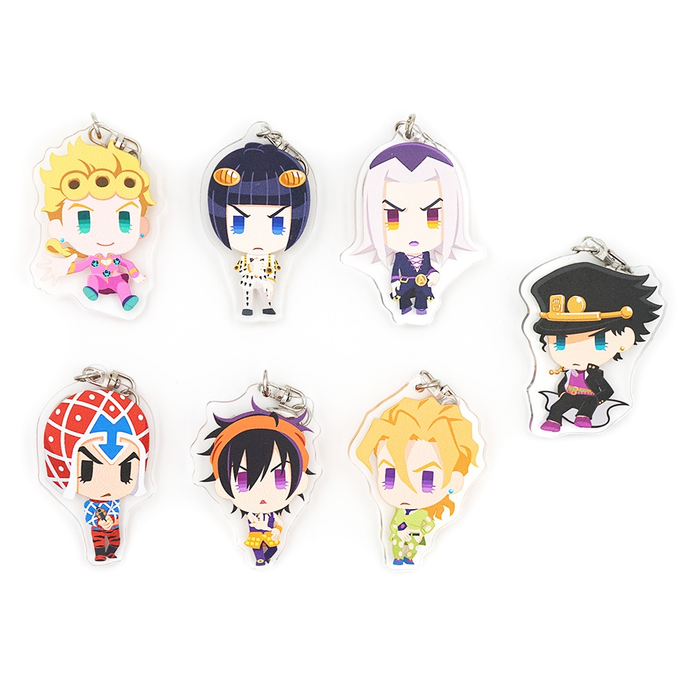 JoJo's Bizarre Adventure Characters Acrylic Keychain